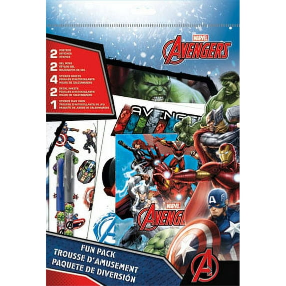 Fun Packs Stickers - Marvel Avengers Assemble Toys Decals st6913 ...