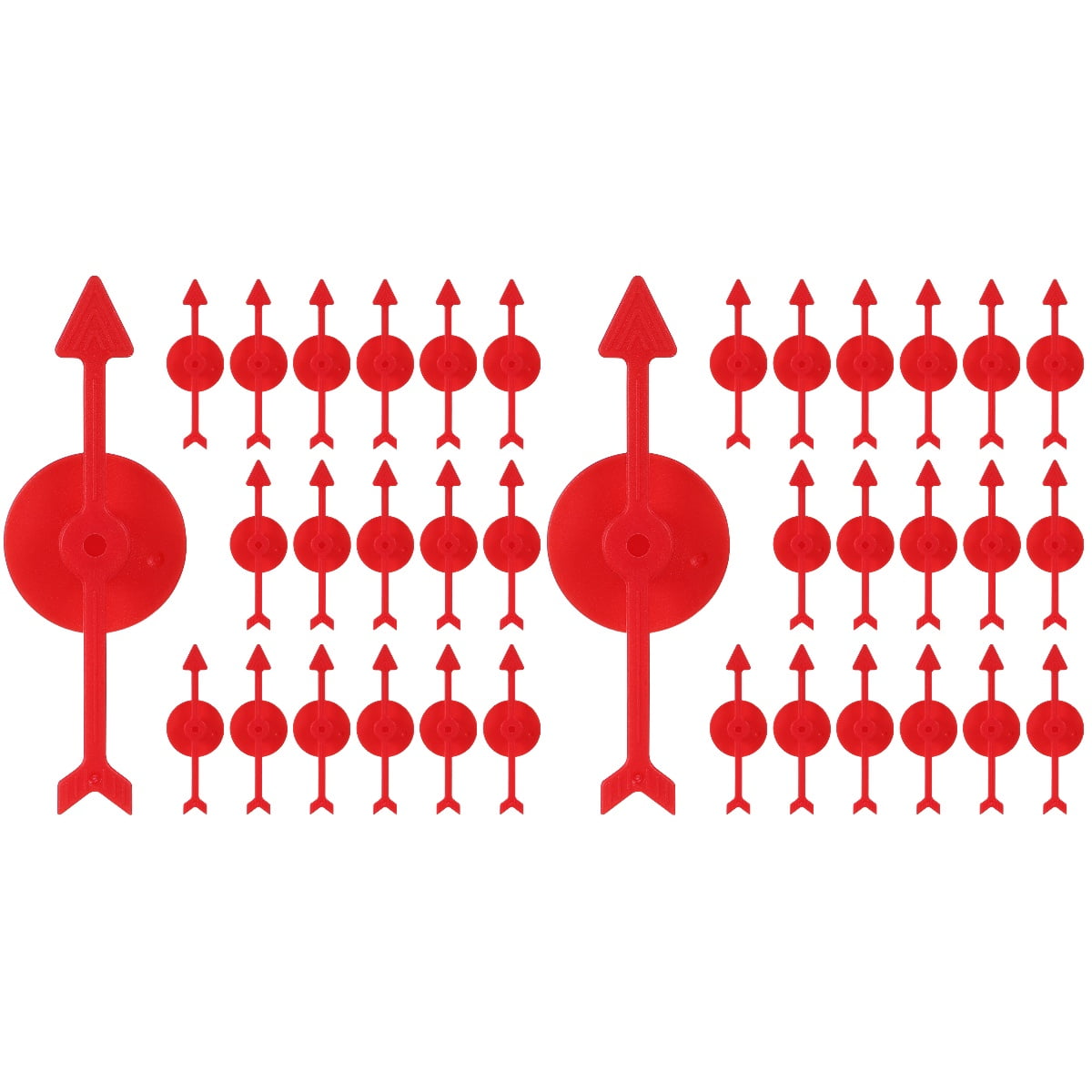 Fun Party Games Supplies Rotating Board Toy Plastic Arrows Checkerboard ...