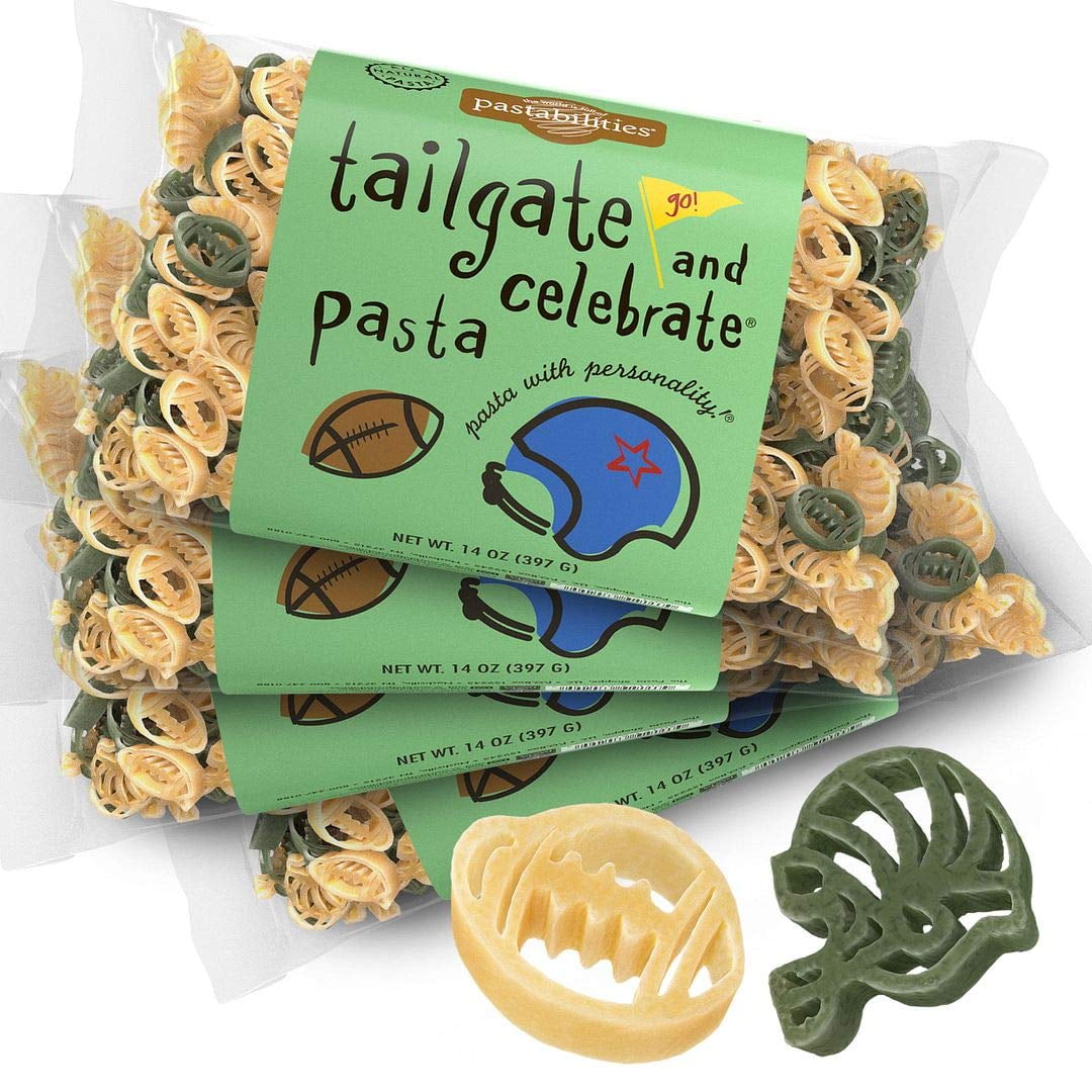Fun Pasta for Kids - Tailgate Football Pasta - Football and Helmet ...