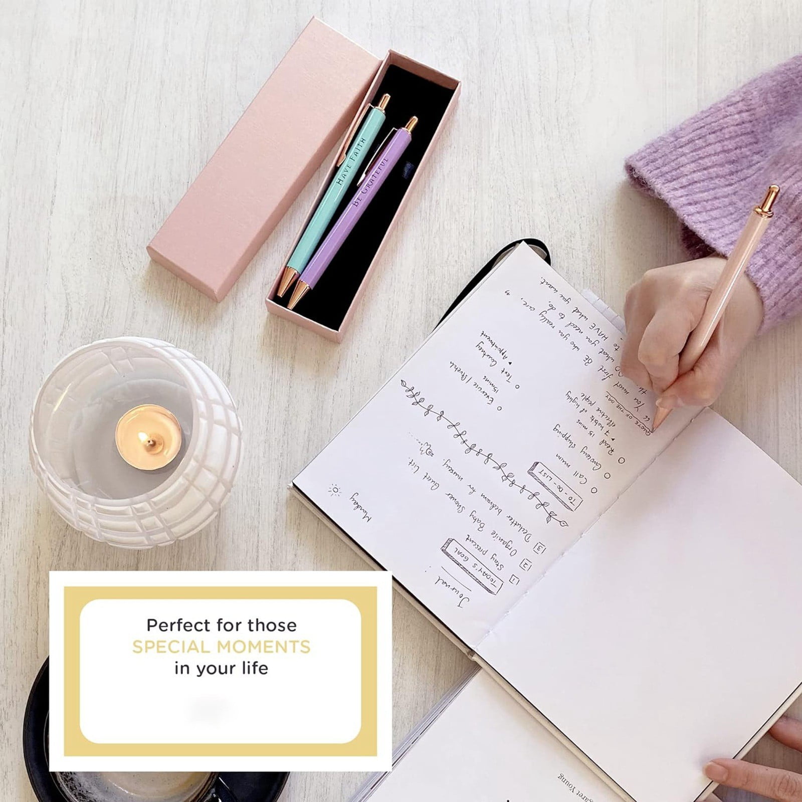 Fun Pen Three Piece Ballpoint Pen Cool Women's Pen Pen Diary Pen Cute ...