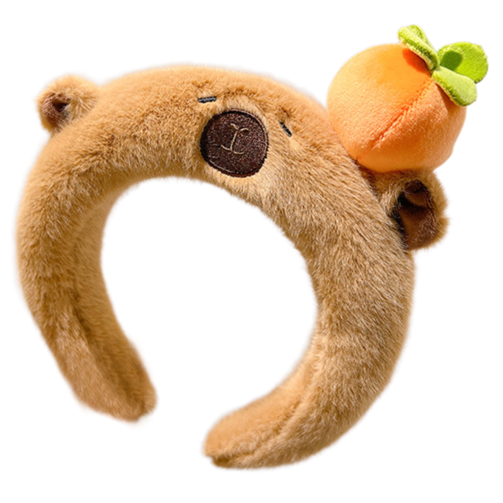 Fun Photo Booth Props Capybaras Furry Hair Clip Hair Tie Party ...