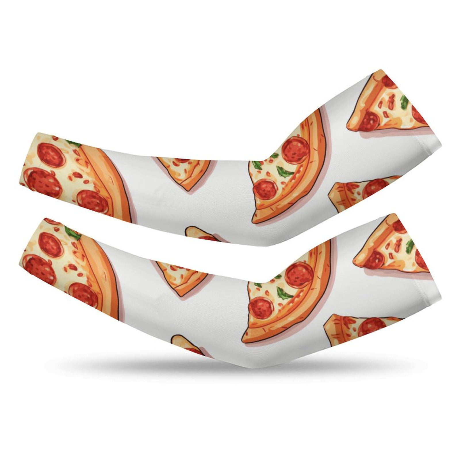 Fun Pizza Gardening Sleeves Farm Sun Protection Arm Cooling Sleeves ...