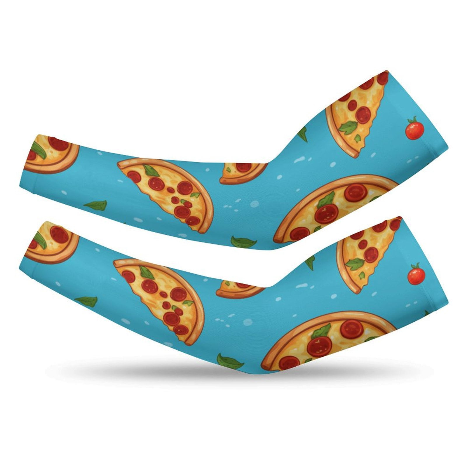 Fun Pizza Gardening Sleeves Farm Sun Protection Arm Cooling Sleeves ...
