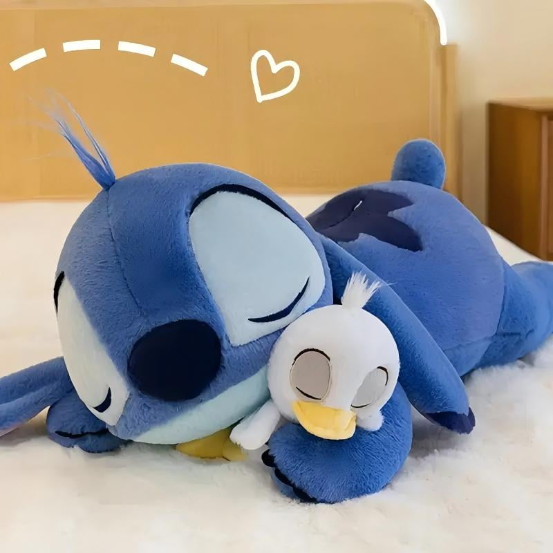 Fun Plush Toy - Soft Blue Cartoon Stuffed Animal with Heart Design ...
