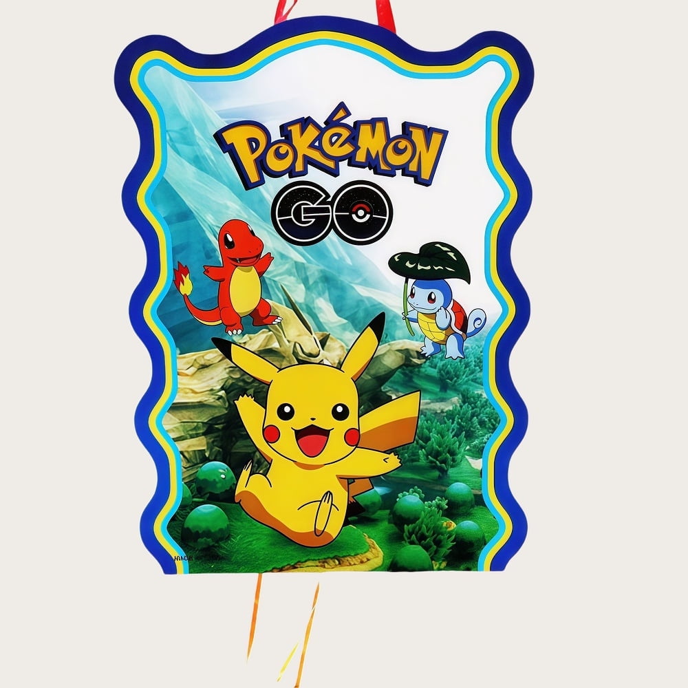 Fun Pokémon Pocket monster Anime Pull String Piñata Toy for Kids ...