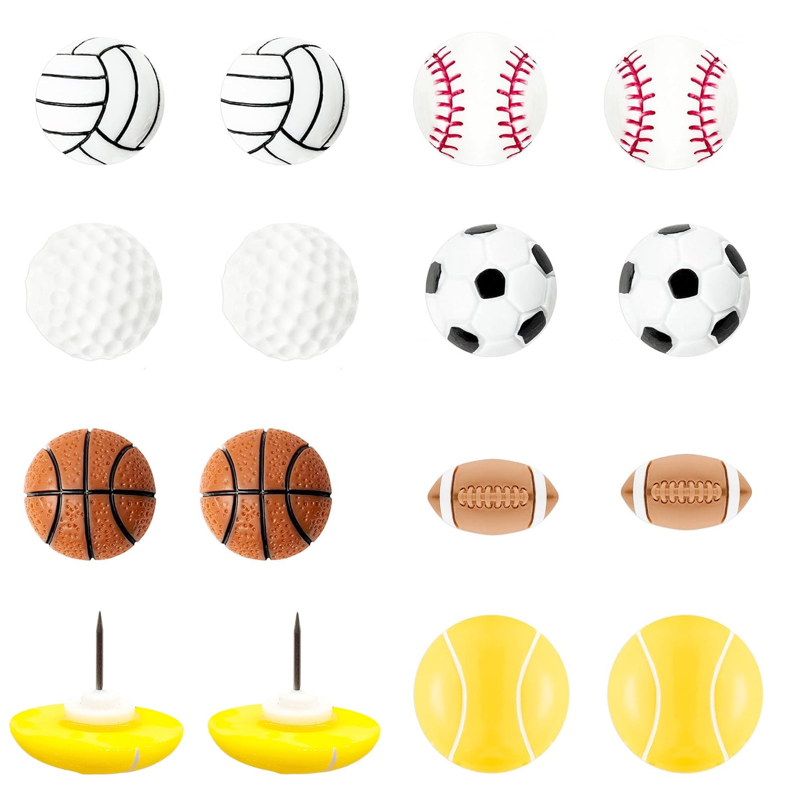 Fun Push Pins for Cork Board Cute Thumb Tacks Decorative Pushpins Resin ...