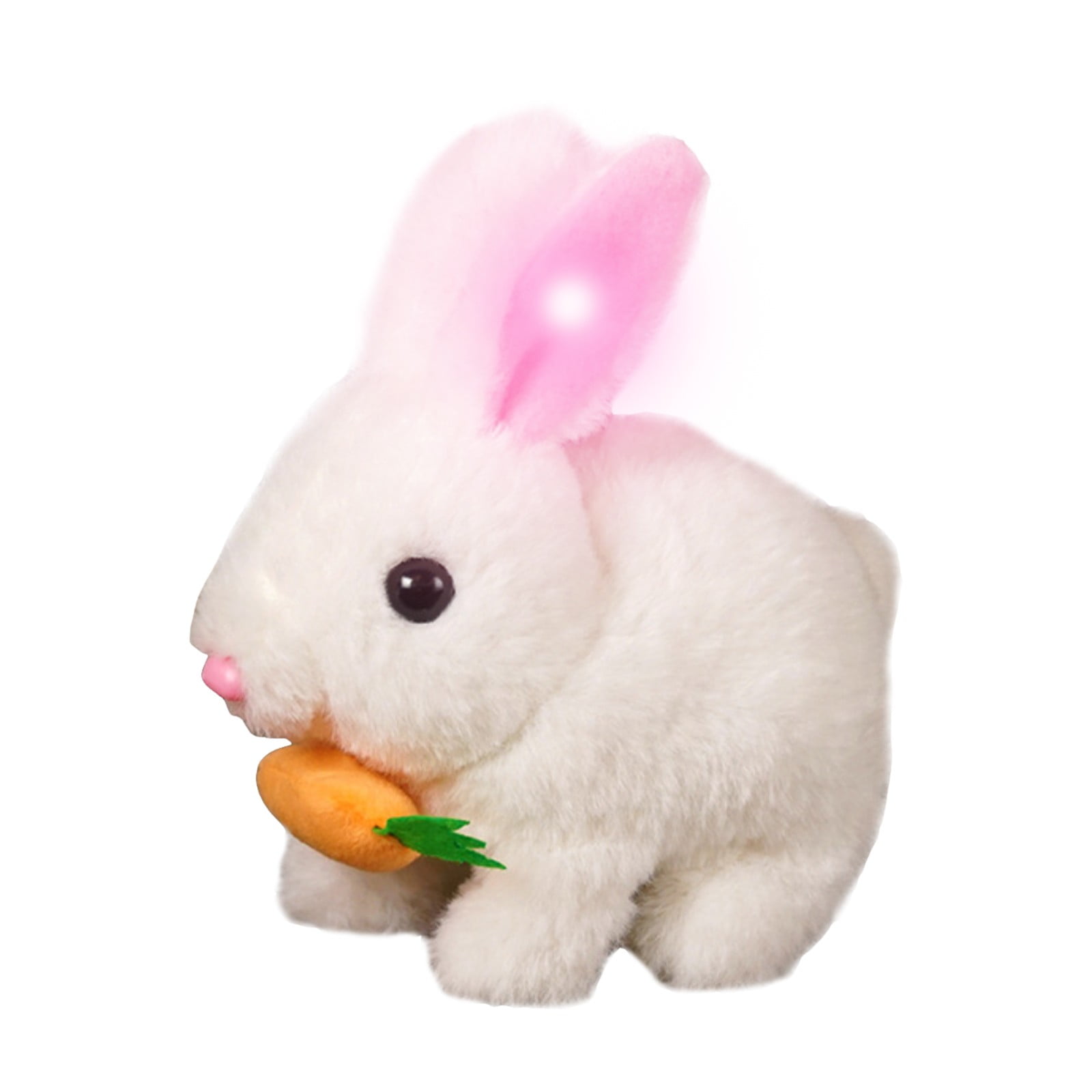 My Fun Realistic Bunny Toy,Hopping Rabbit Interactive Electronic Pet ...