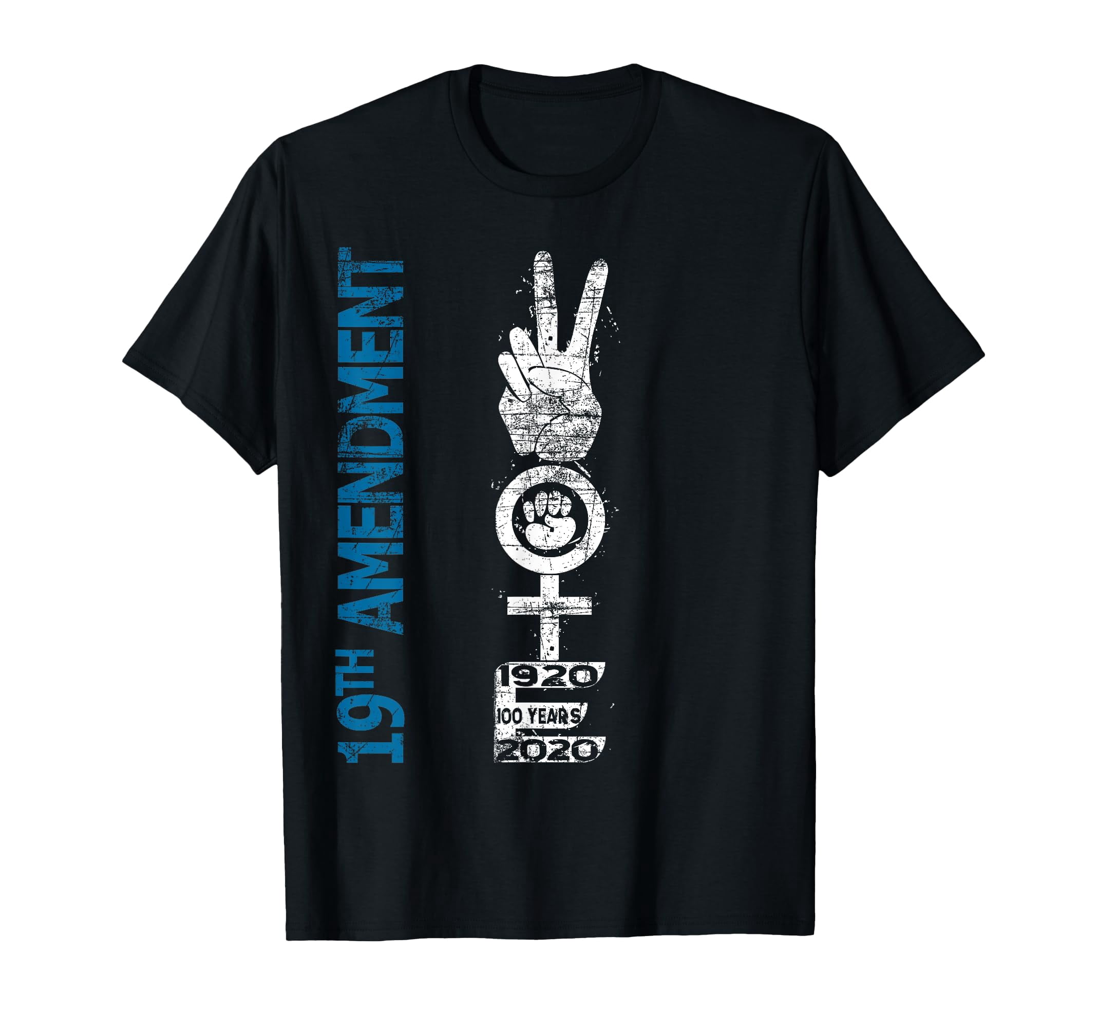 Fun Retro Vintage 19th Amendment 100 Years VOTE T-Shirt for Celebrating ...