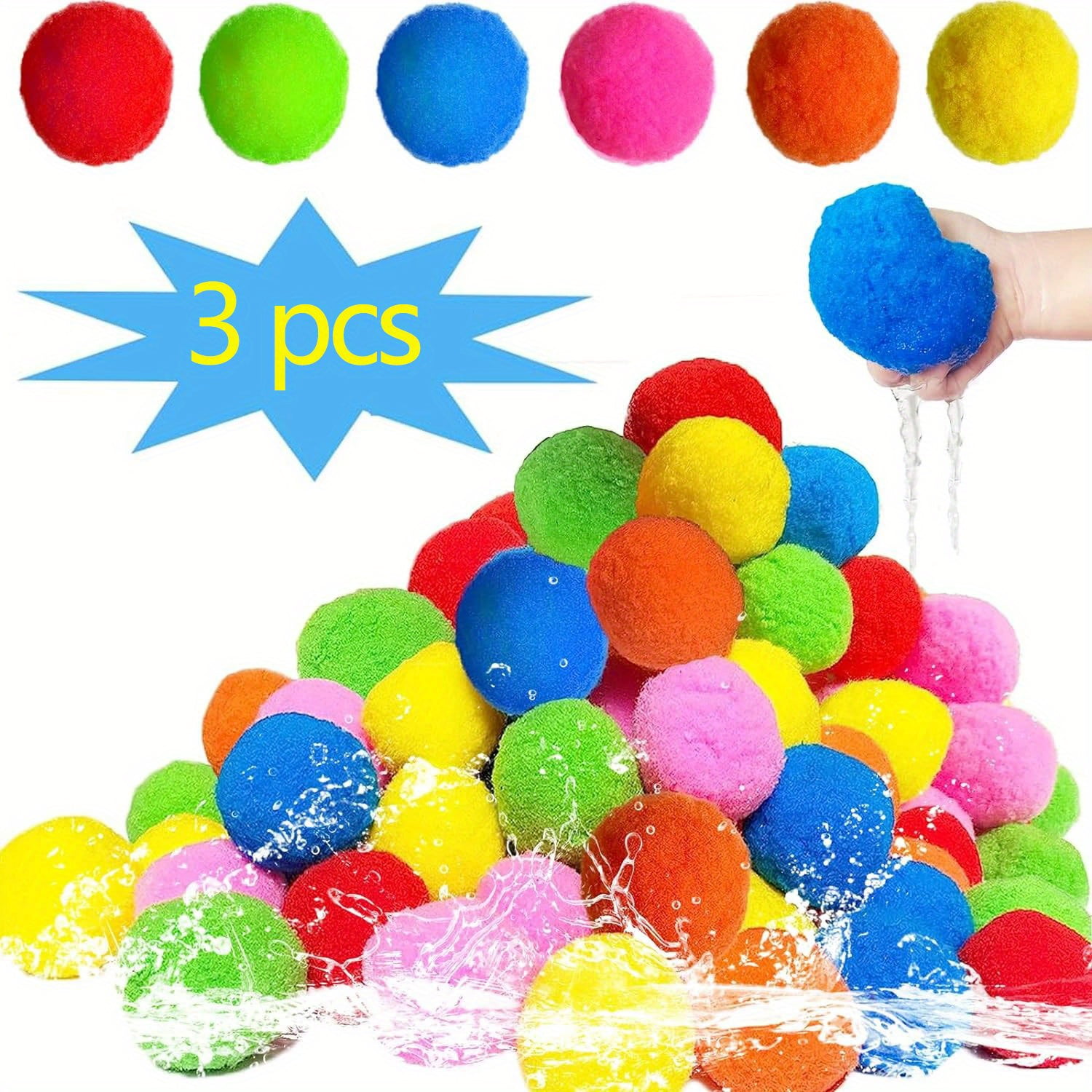 Fun Reusable Water Balls, Reusable Water Balloons For Outdoor Toys And ...
