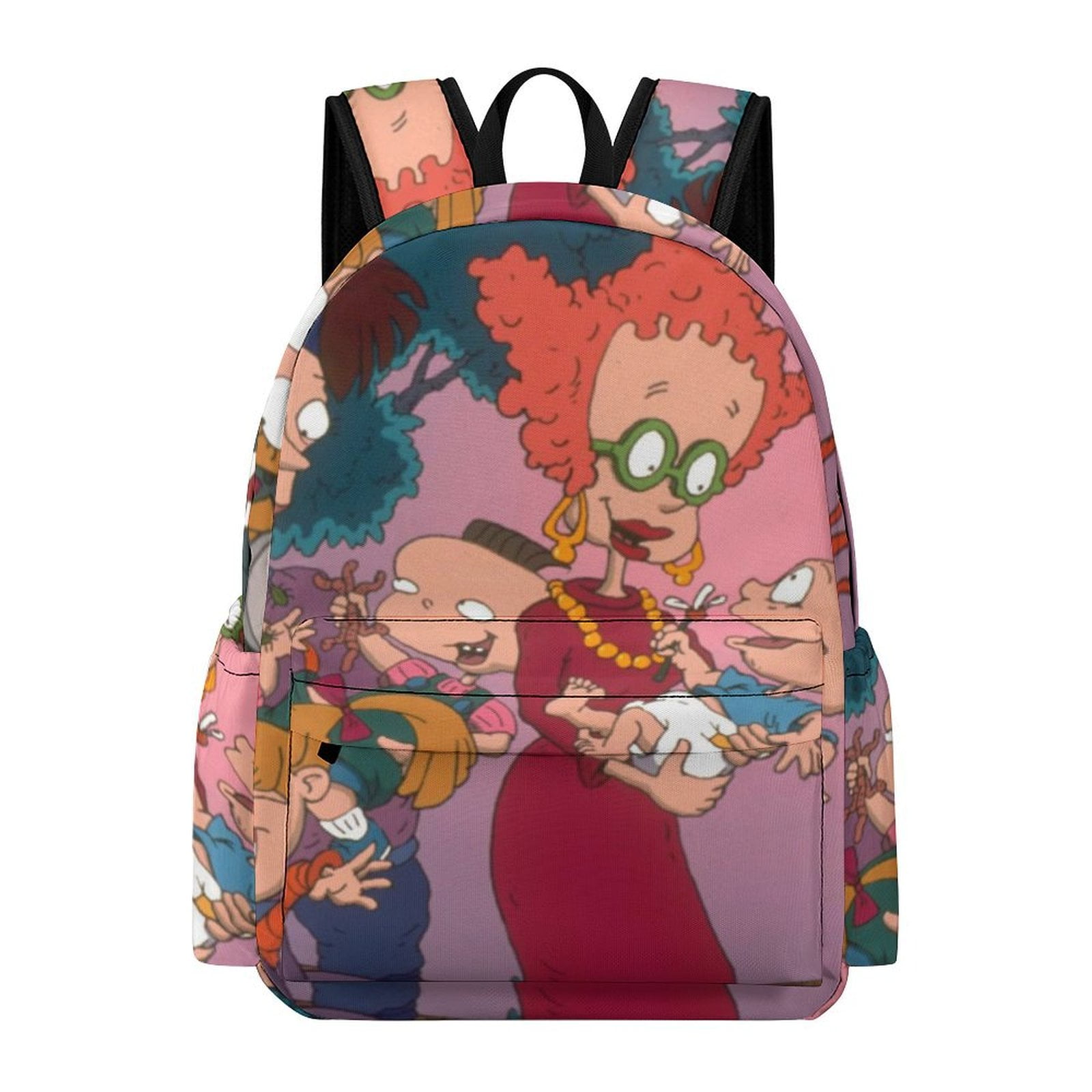 Fun Rugrats Adjustable Backpack Student School Bag Bookbag Satchel ...