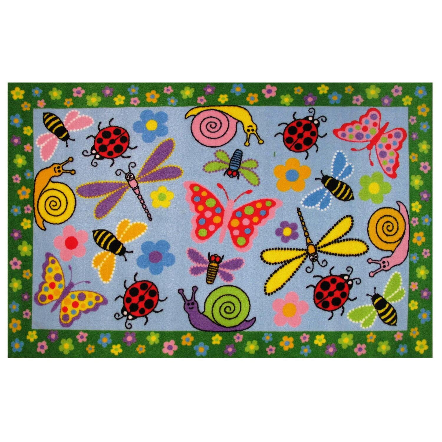Fun Rugs Fun Time Collection Exotic Creatures Area Rug-Size:39" x 58 ...