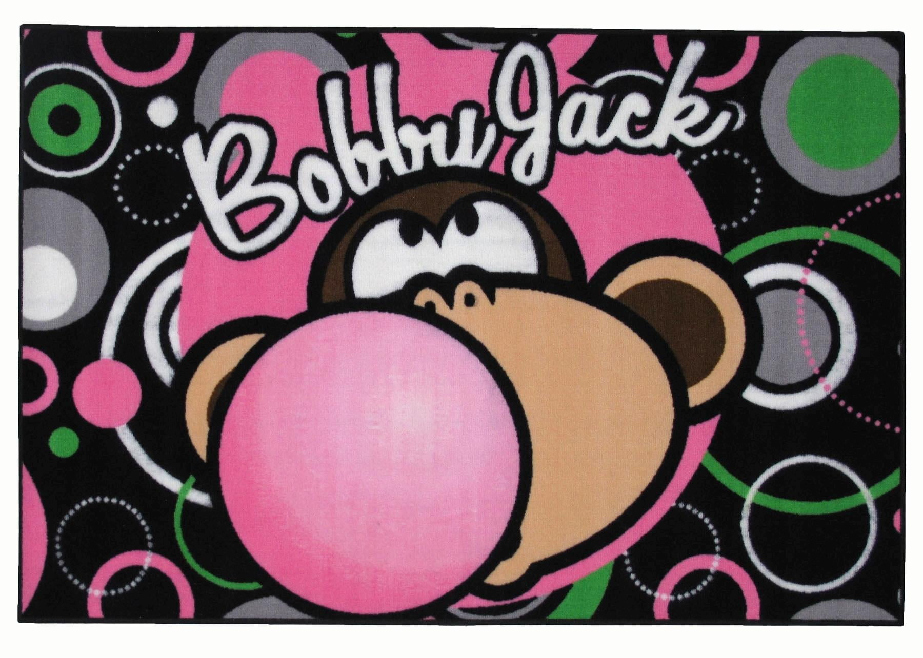 Fun Rugs Bobby Jack Collection Bubble Gum Area Rug-Size:19" x 29 ...