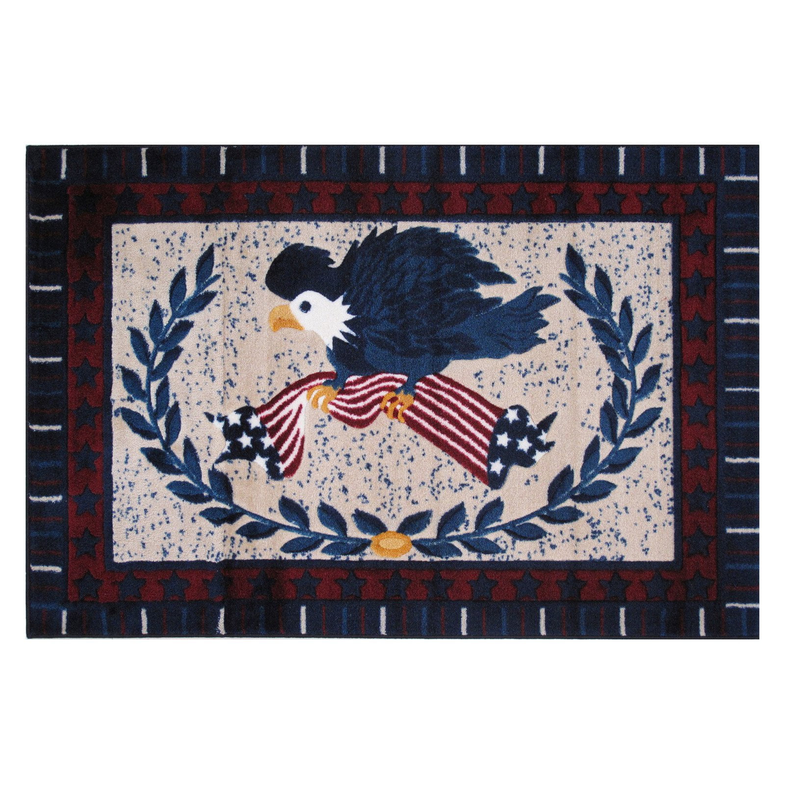 Fun Rugs Supreme Collection American Eagle Area Rug-Size:39" x 58 ...