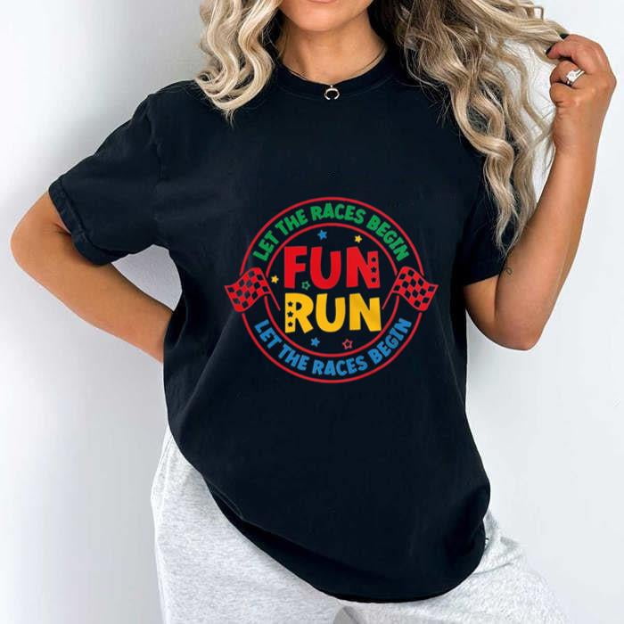Fun Run Comfort Color Comfort Color T-Shirt , Exciting School Sports ...