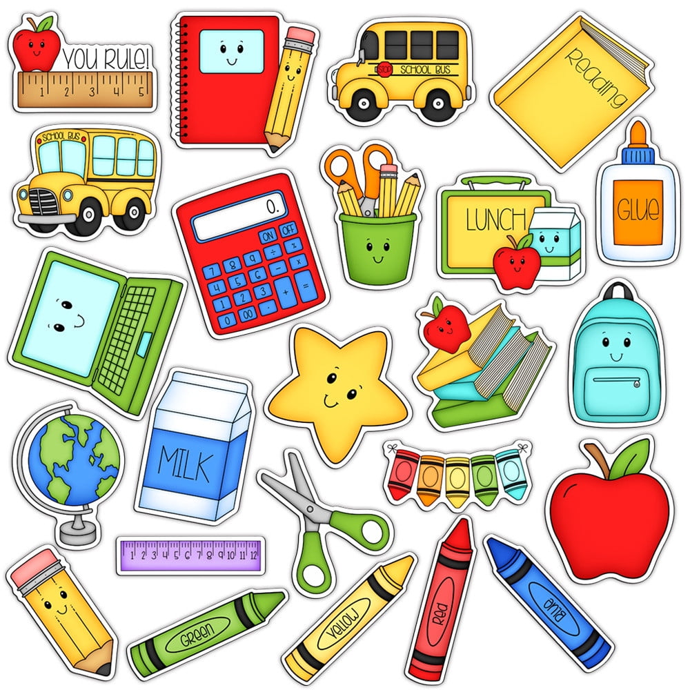 Fun School Magnetic Stickers For Decorating School Supplies Dorm Rooms ...