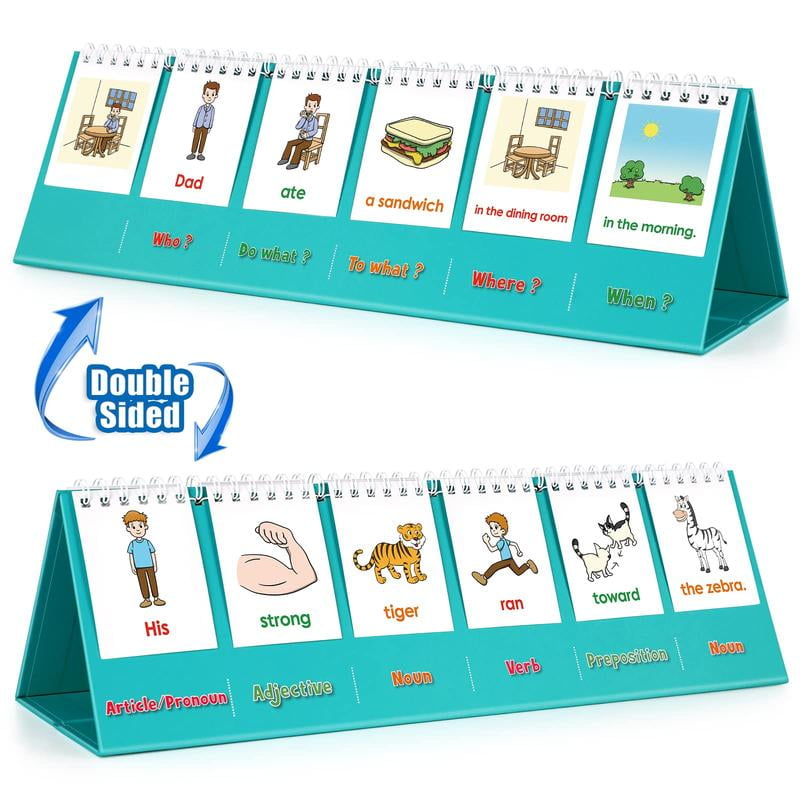 Fun Sentence Building Kit for 1st & 2nd Grade - Double-Sided Reading ...