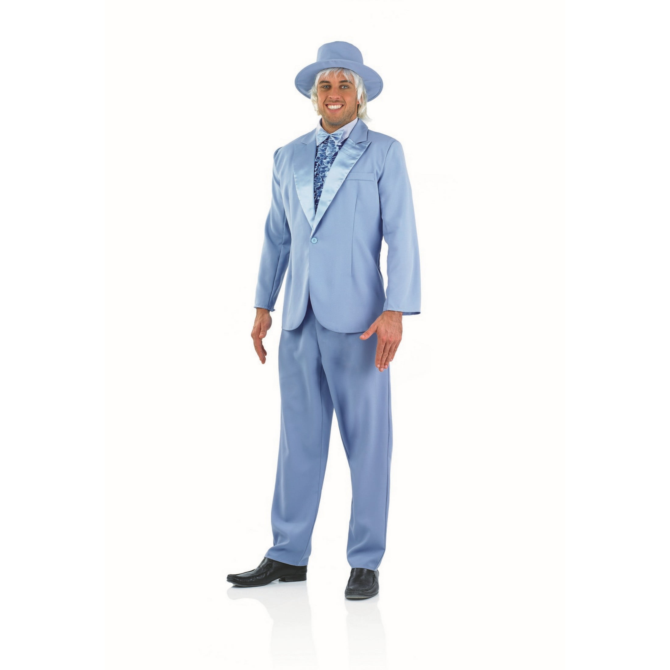 Fun Shack Men's Harry Comedy Costume, Blue Suit, Halloween Tuxedo with ...