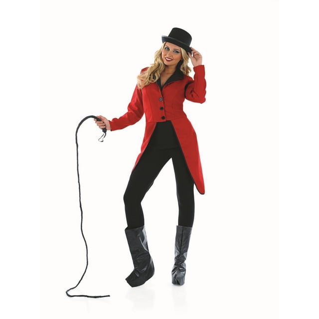 Fun Shack Plus Size Ringmaster Costume Cosplay for Adults, Red Lion ...