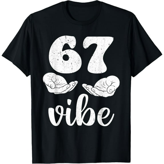 Fun Six Seven 6 7 Funny 67 Vibes 6-7 Meme Students Teacher T-Shirt ...