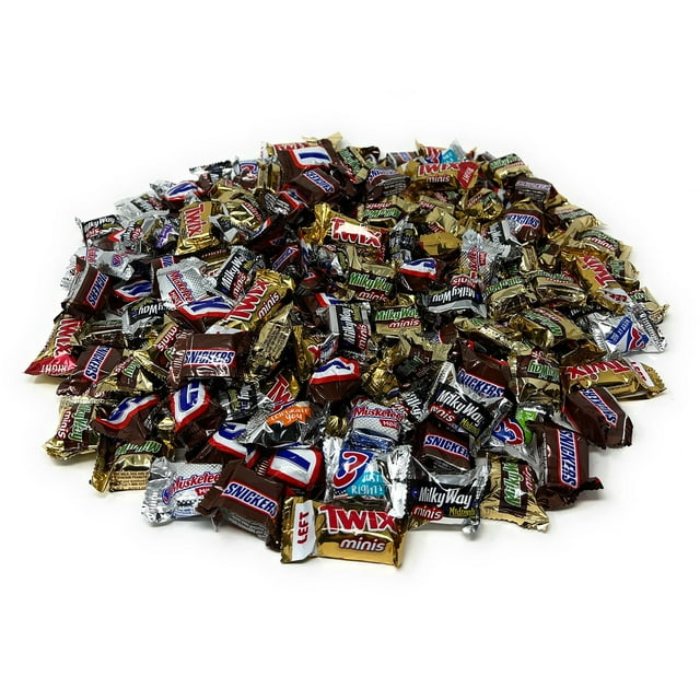 Fun Size Chocolate Assortment - 4 lbs - Snickers, Twix, 3 Musketeers ...