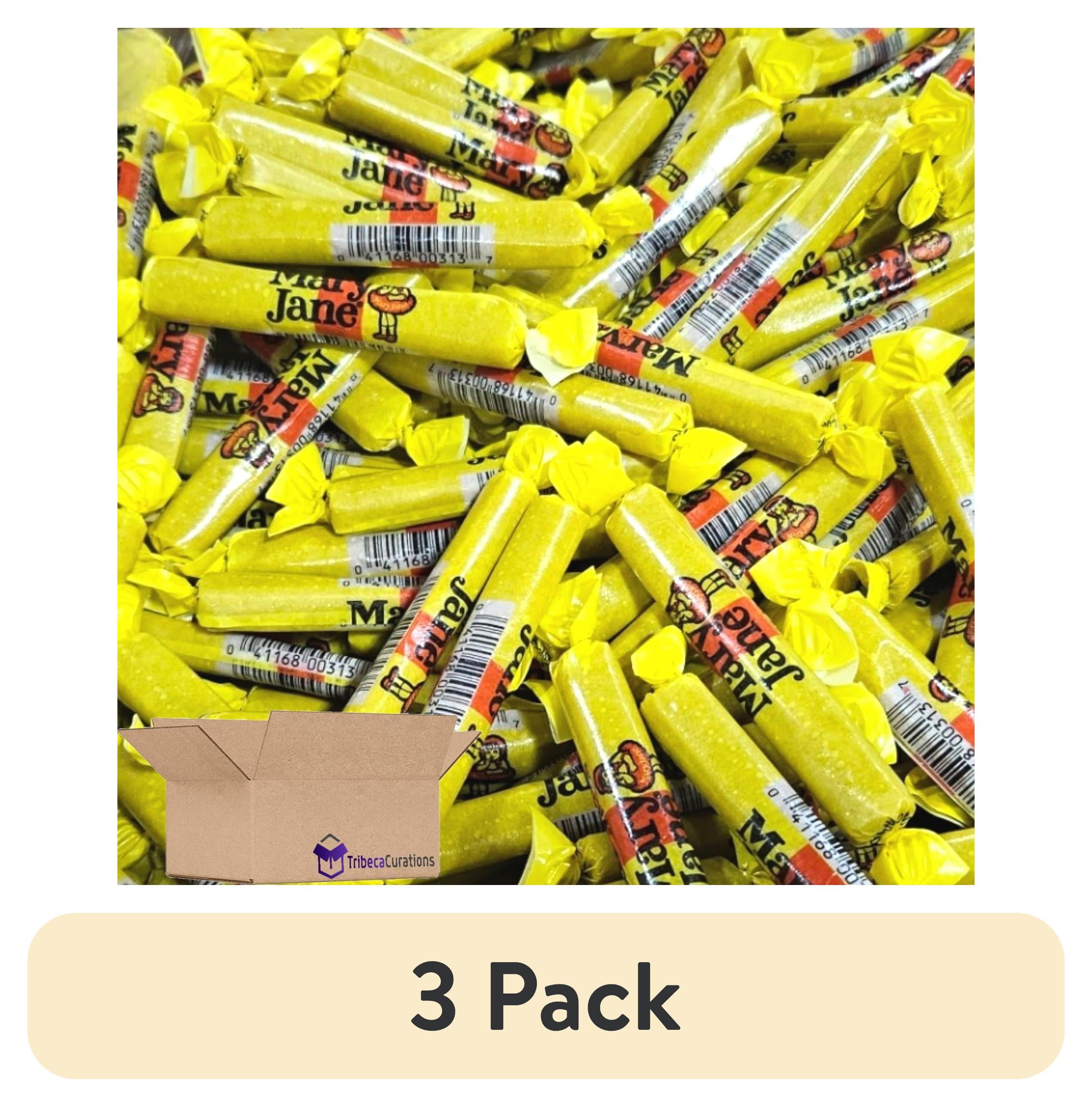 (3 pack) Fun Size Mary Jane Peanut Butter Candy Value Pack | 5 Pound ...