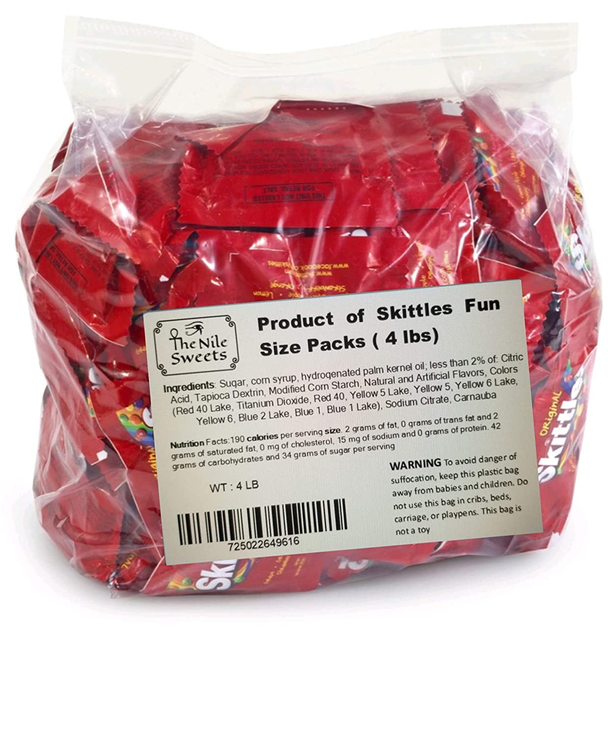Fun Size Packs (4 lbs) -by THE NILE SWEETS - Walmart.com