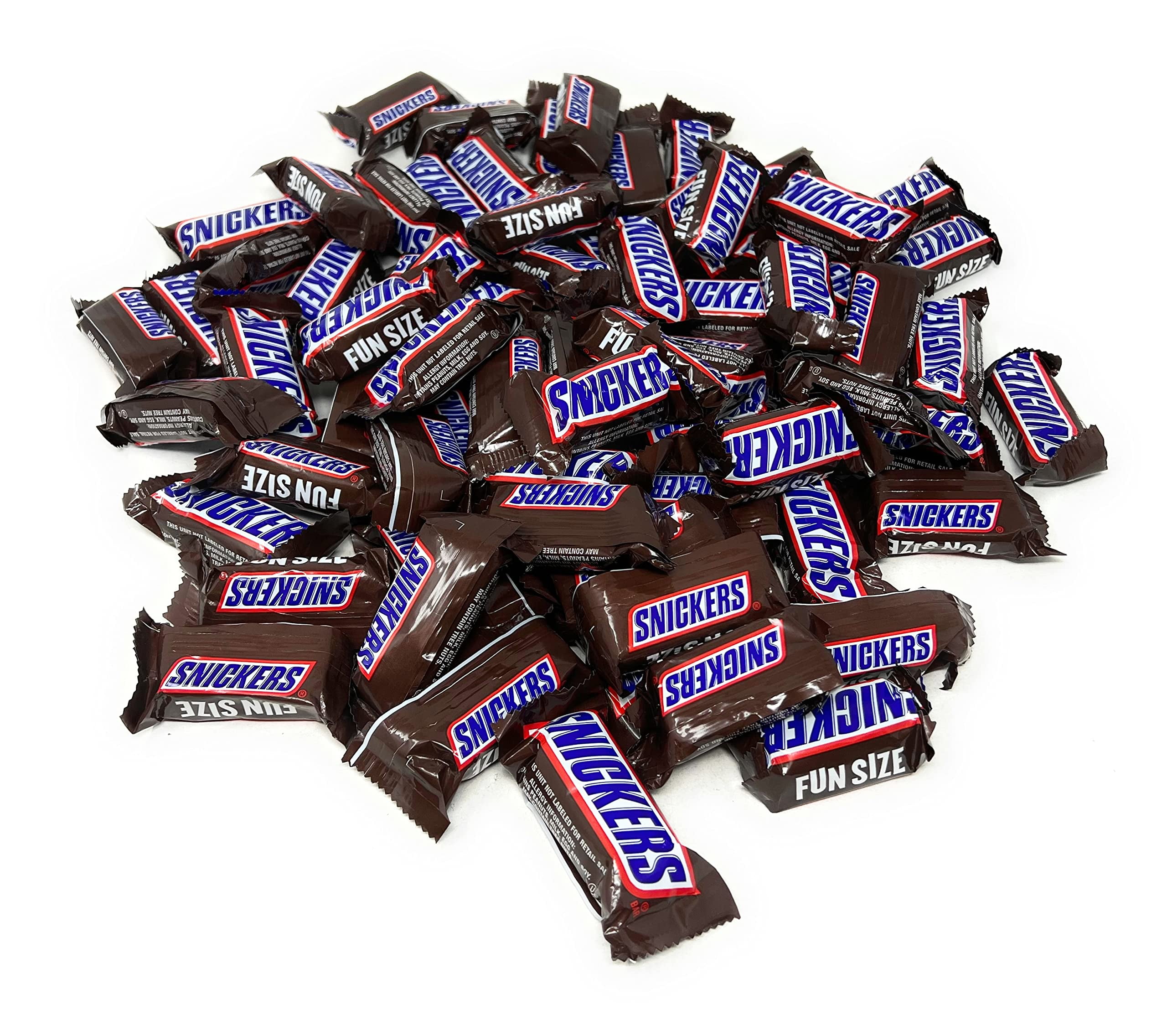 Fun Size Snickers Chocolate Candy Bars American Holiday Favorites Bulk ...