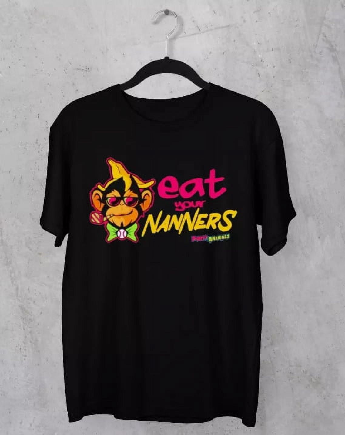Fun Sports-Themed Shirt with Banana Mascot Style Graphic, S-3XL ...