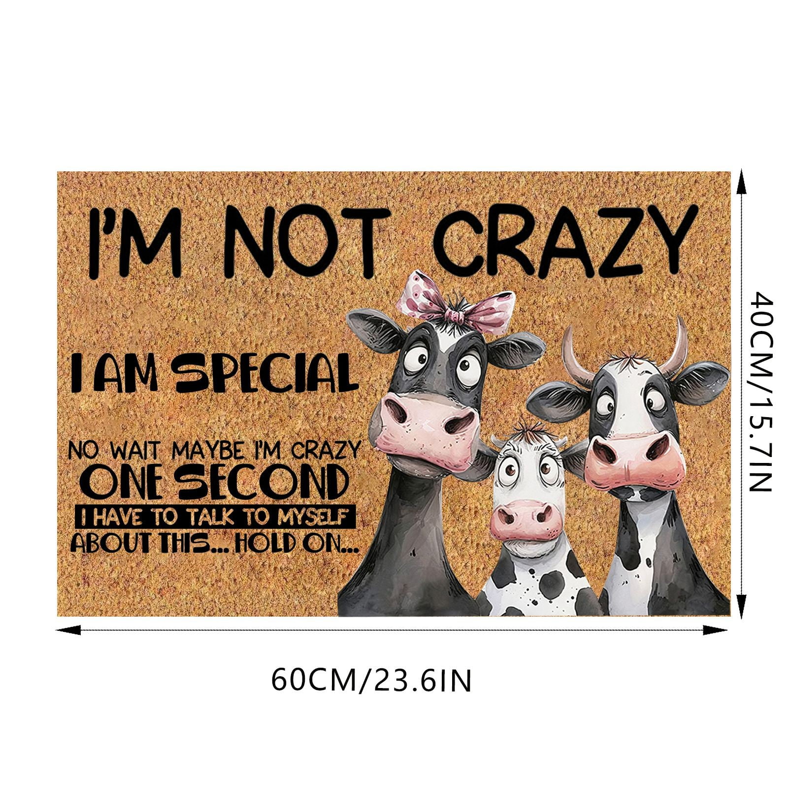 Fun Spring NIU Entrance Welcome Mat NIU Slip Rubber Back Kitchen Fun ...