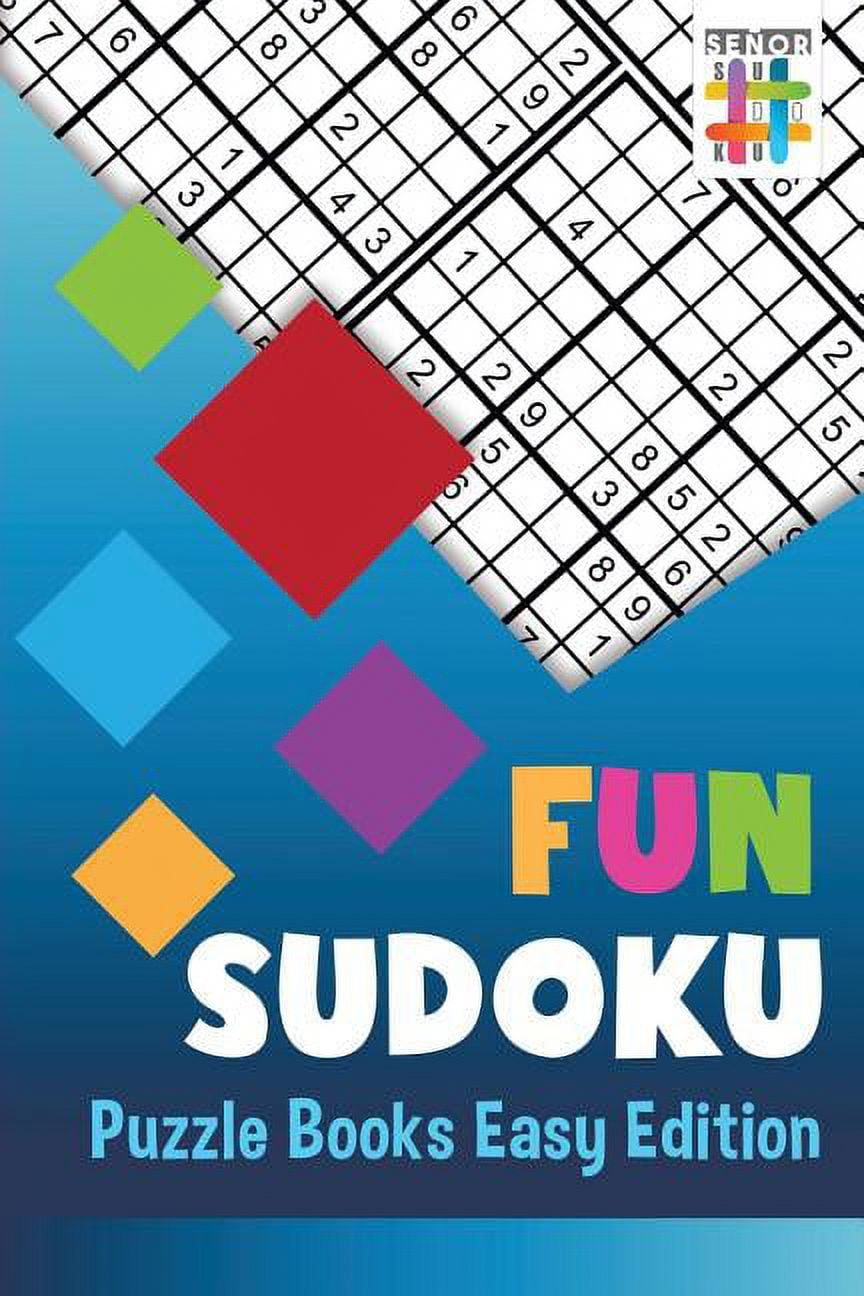 Fun Sudoku Puzzle Books Easy Edition (Paperback) - Walmart.com