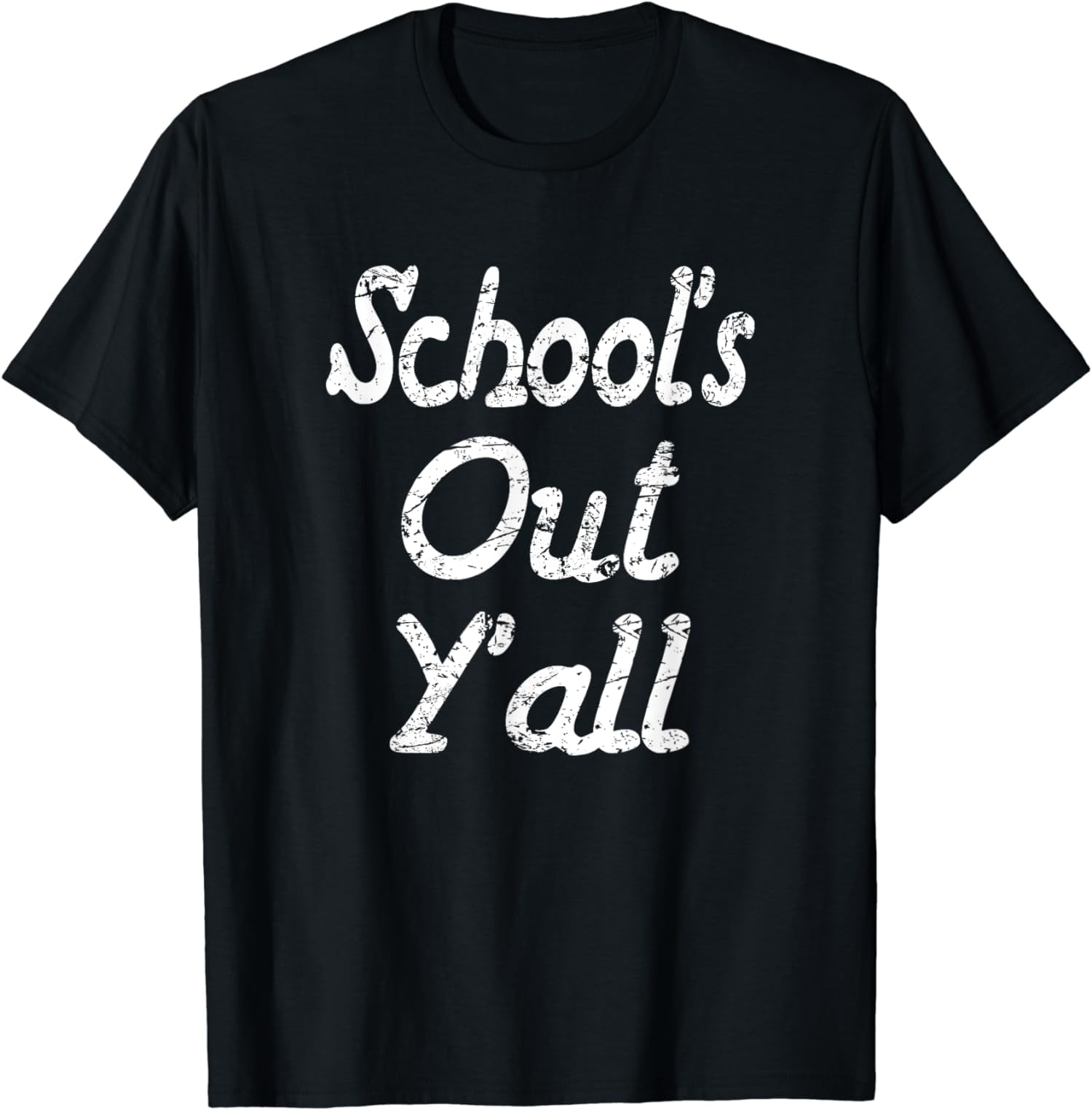 Fun Summer Break T-Shirt School's Out Y'all Teacher Student T-Shirt ...