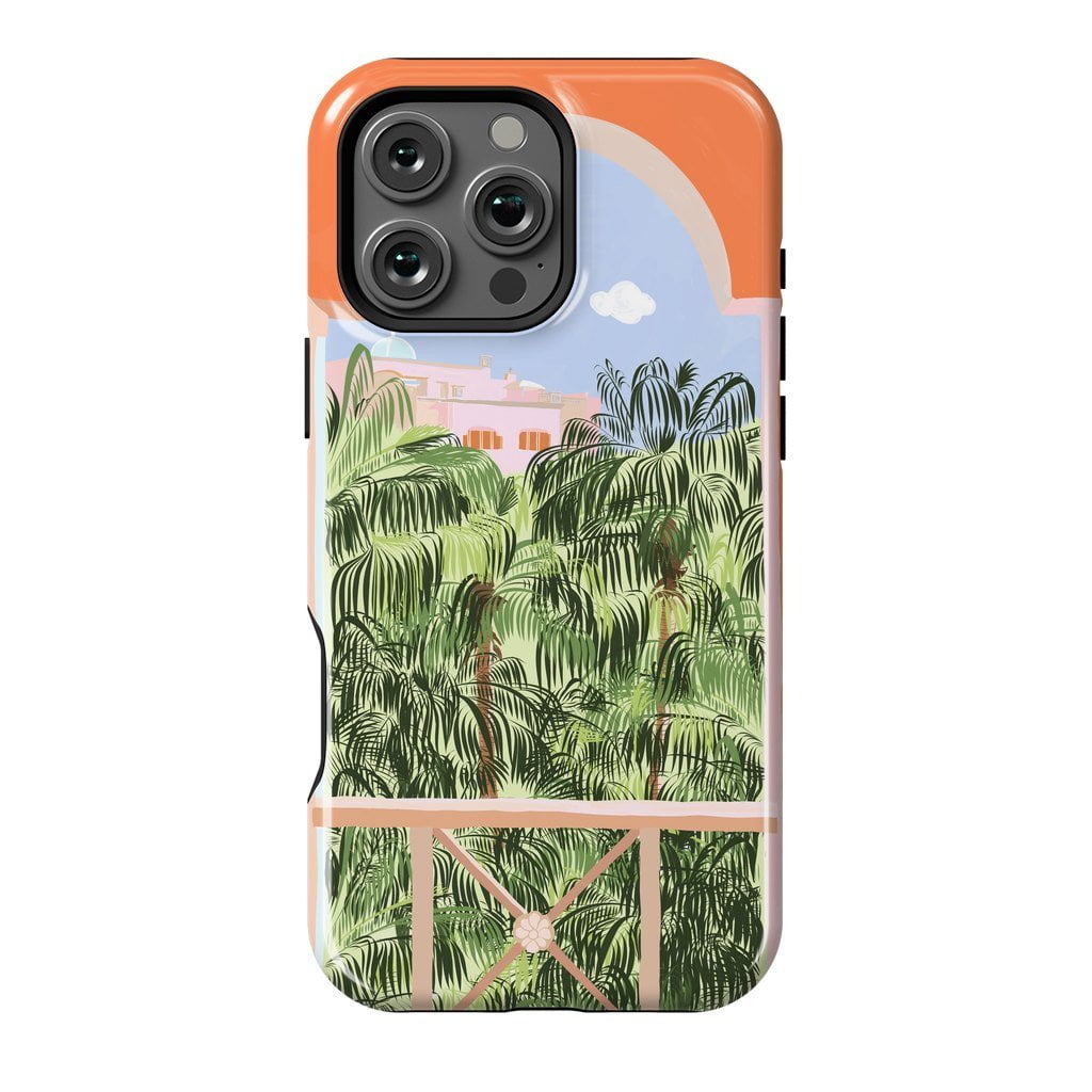 Fun Summer Travel Vacation Vibes Design iPhone Case 17 16 15 14 13 12 ...