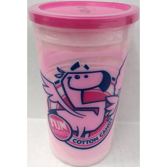 Fun Sweets 2oz Classic Cotton Candy - Cherry Flavor, Nut & Gluten Free ...