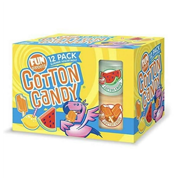 Fun Sweets Cotton Candy in Candy - Walmart.com