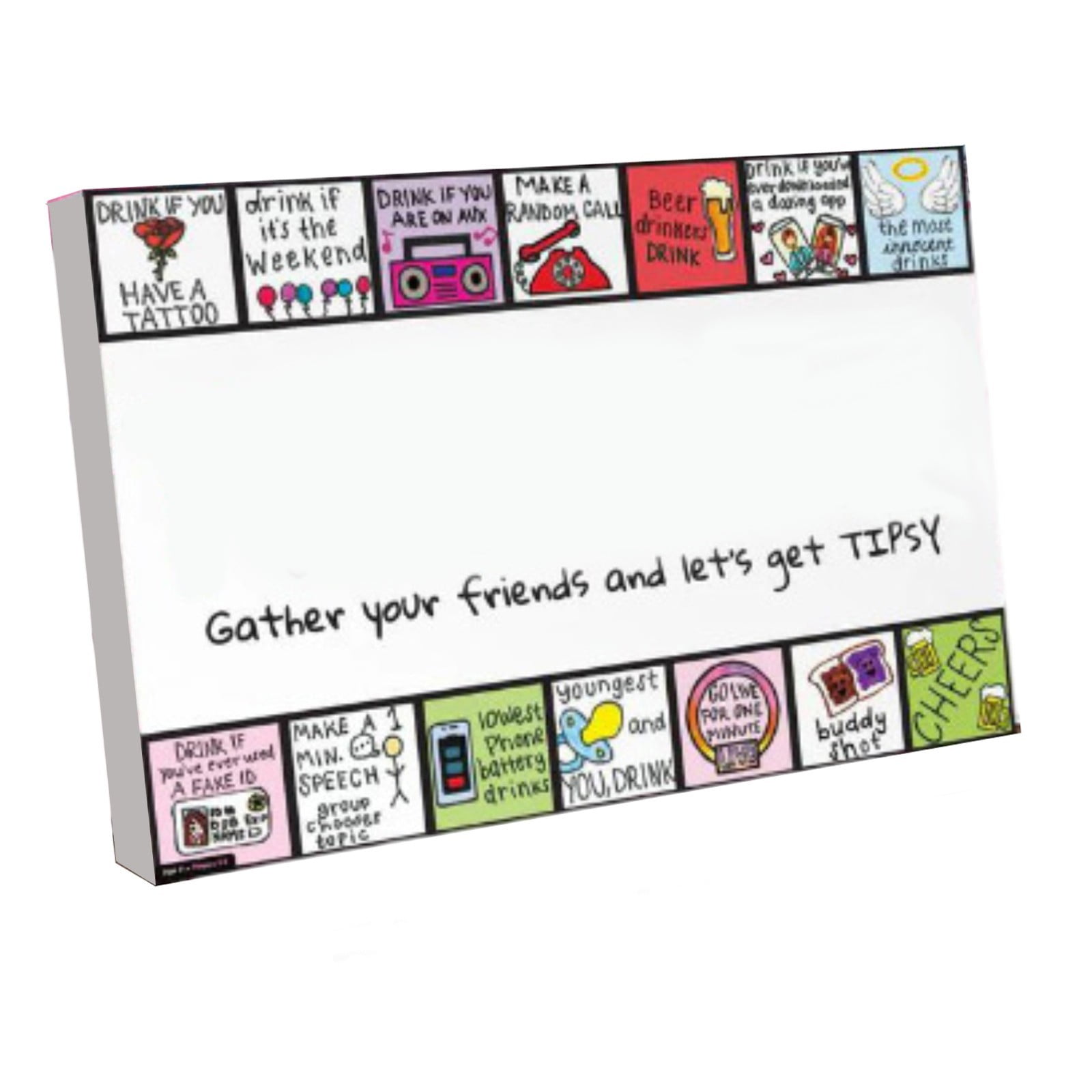 Fun Tipsy Land Drinking Board Game â Interactive Party Game for Adults ...