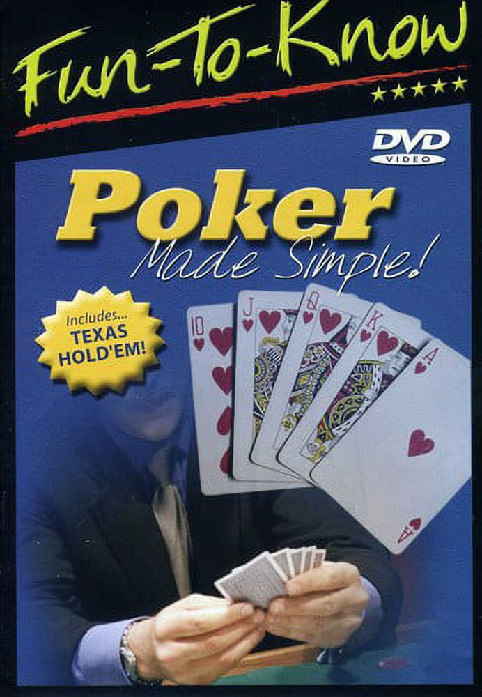 Pre-Owned Fun-To-Know - Poker Made Simple! (DVD) - Walmart.com