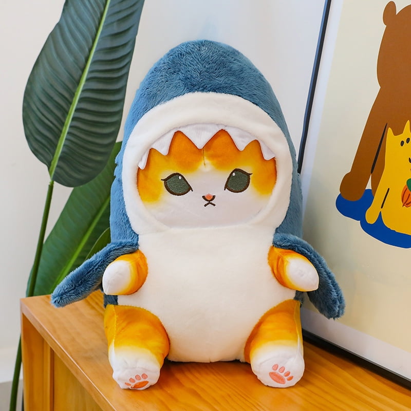 Fun Transformed Cat Doll Plush Toy Cute Gift for Girls and Children ...