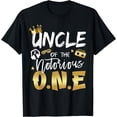 Fun Uncle of the Notorious One Hip Hop Birthday Design T-Shirt Perfect ...