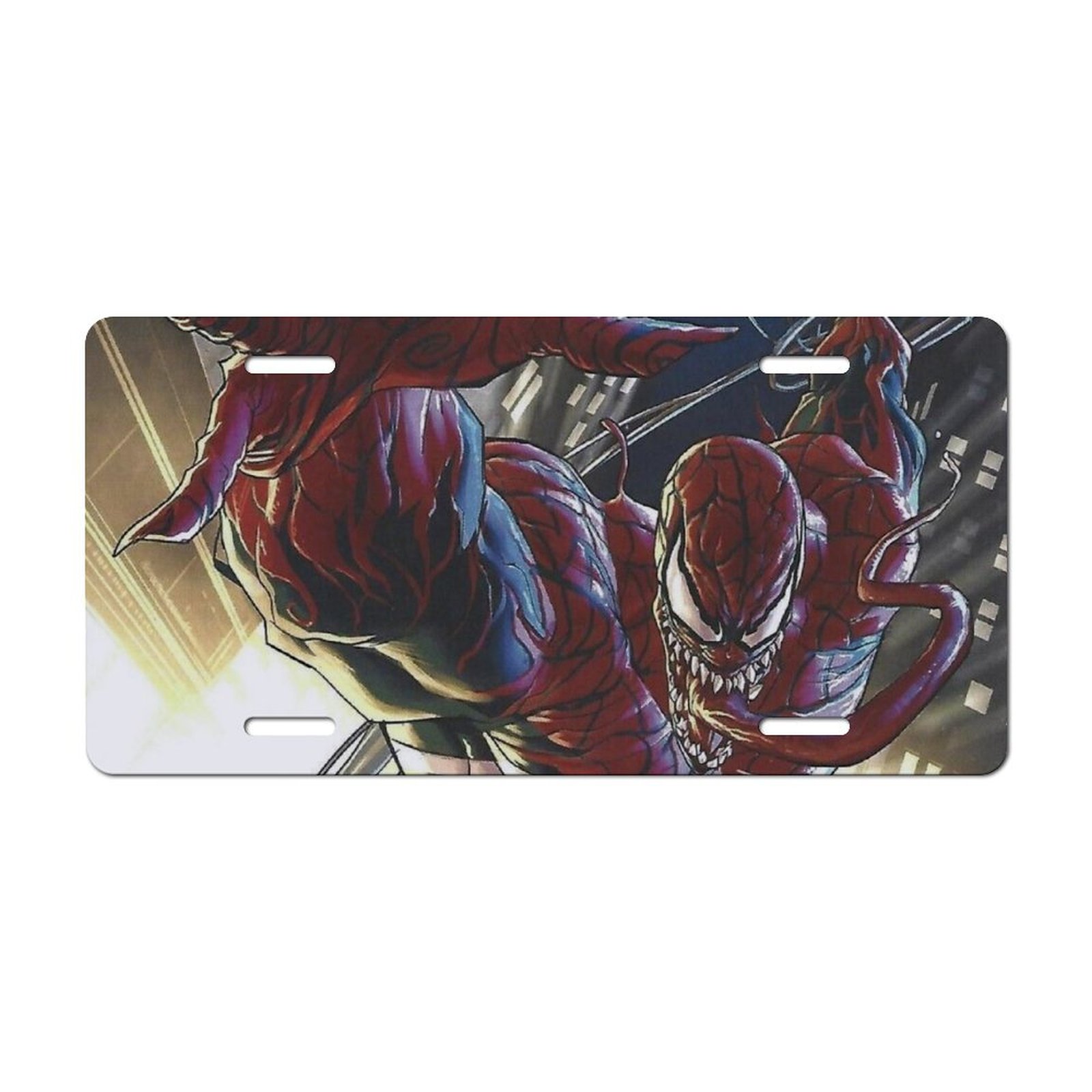 Fun Venom License Plate For Cars 6x12 Inch Rustproof Aluminum Front ...