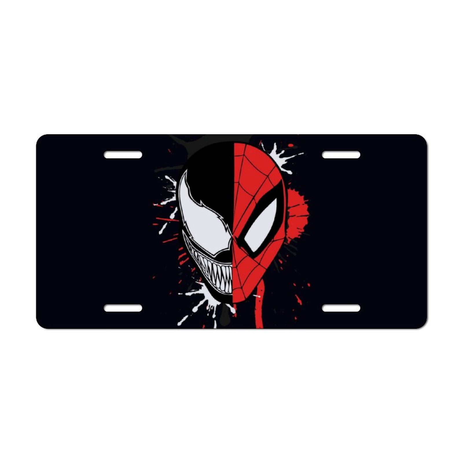 Fun Venom License Plate For Cars 6x12 Inch Rustproof Aluminum Front ...
