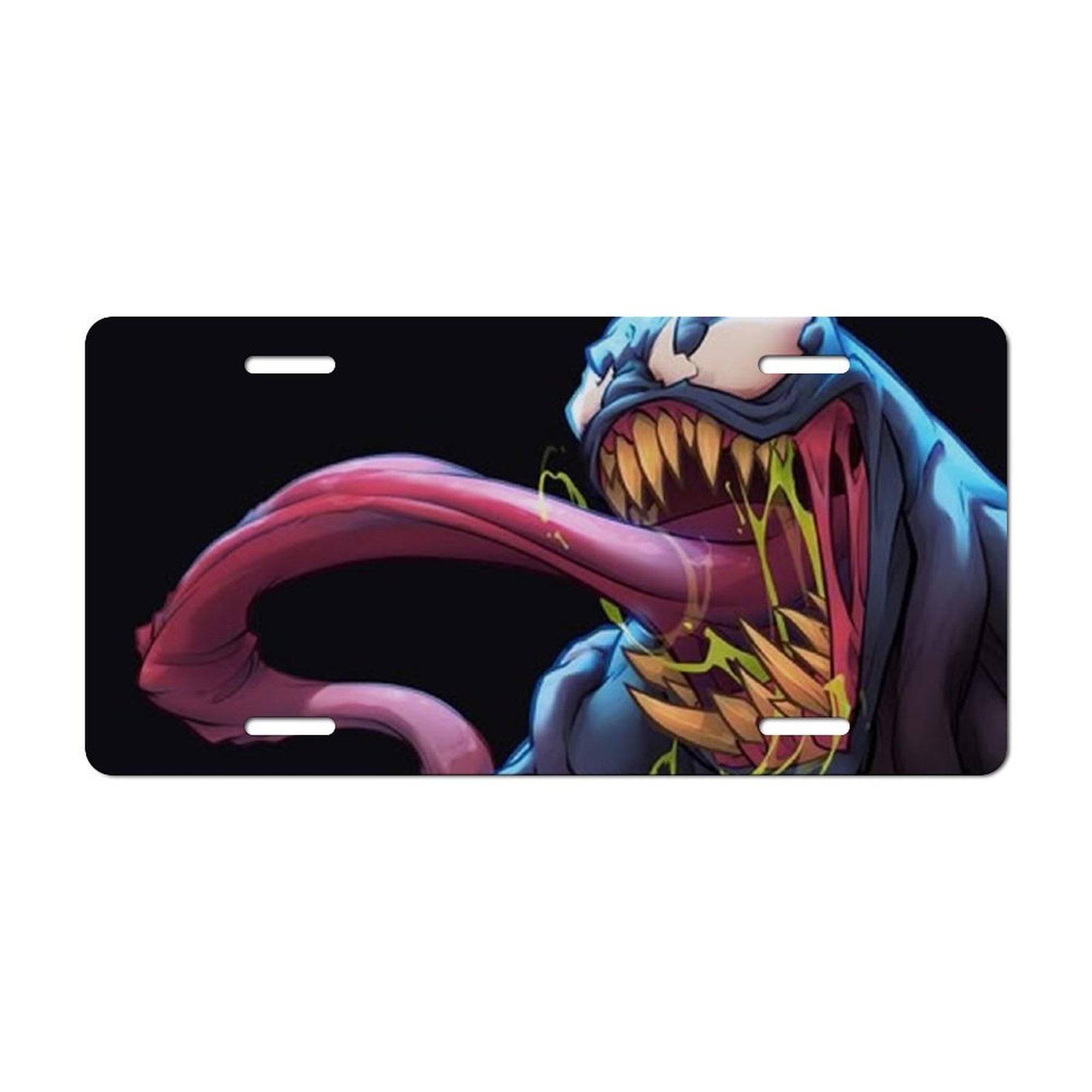 Fun Venom License Plate For Cars 6x12 Inch Rustproof Aluminum Front ...