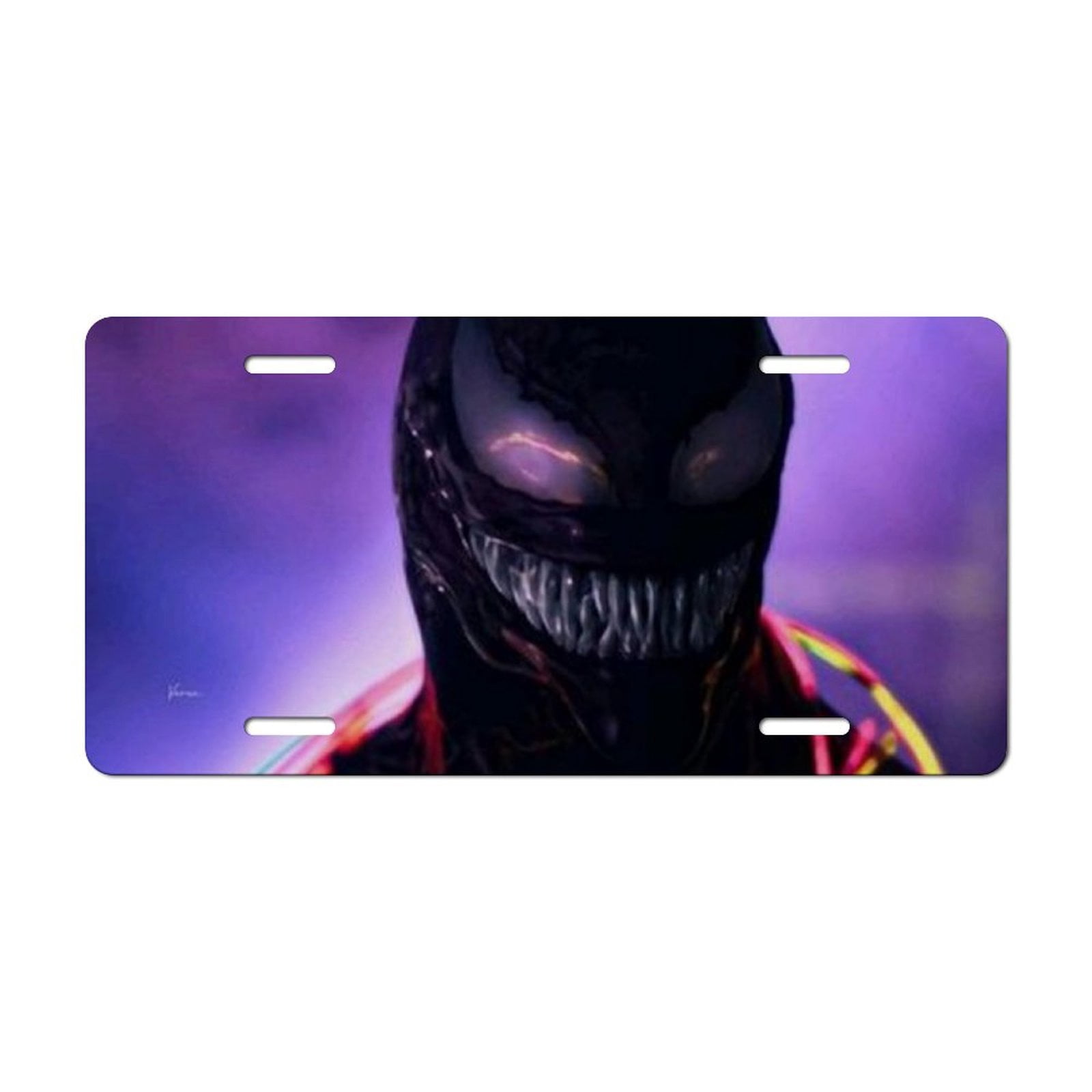 Fun Venom License Plate For Cars 6x12 Inch Rustproof Aluminum Front ...