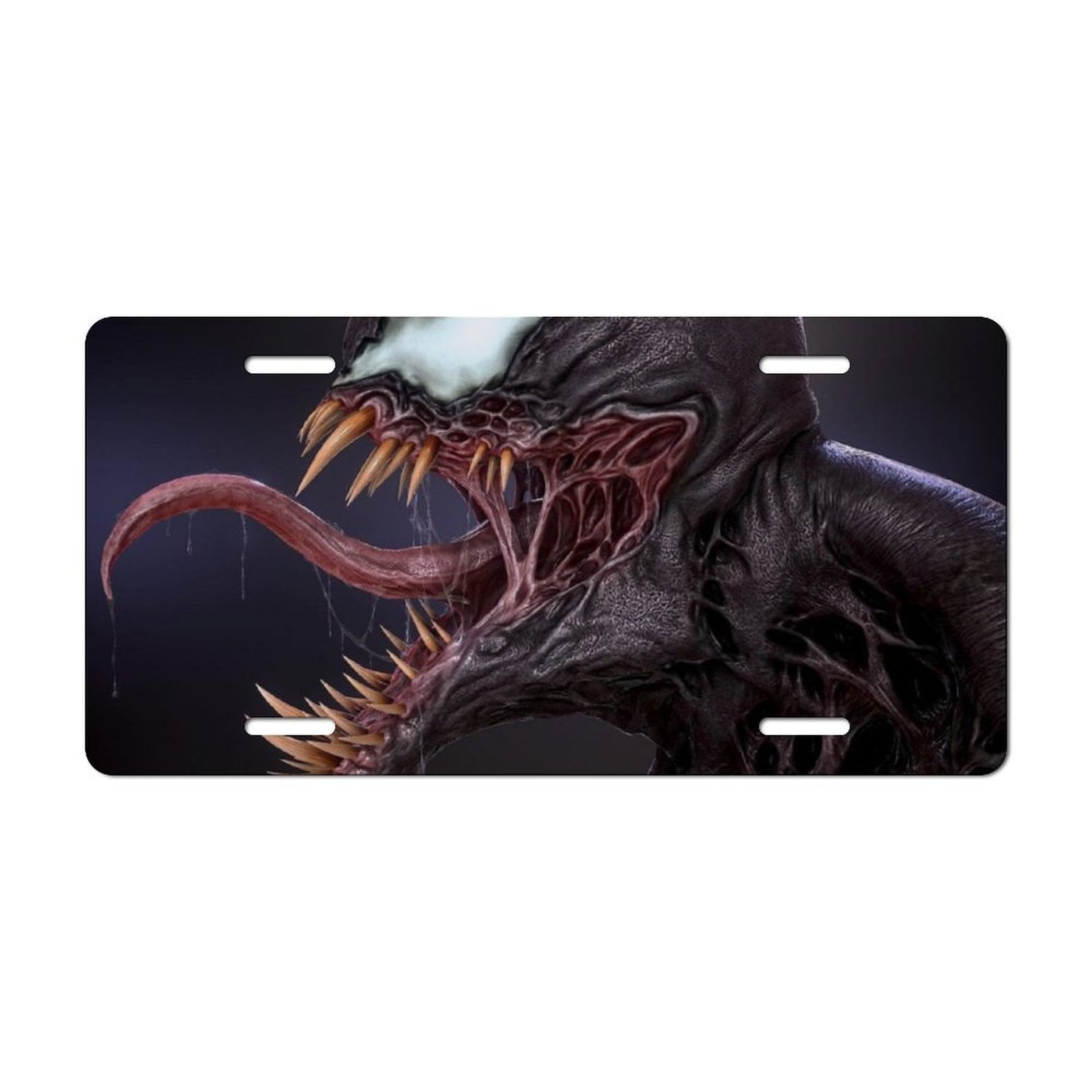 Fun Venom License Plate For Cars 6x12 Inch Rustproof Aluminum Front ...