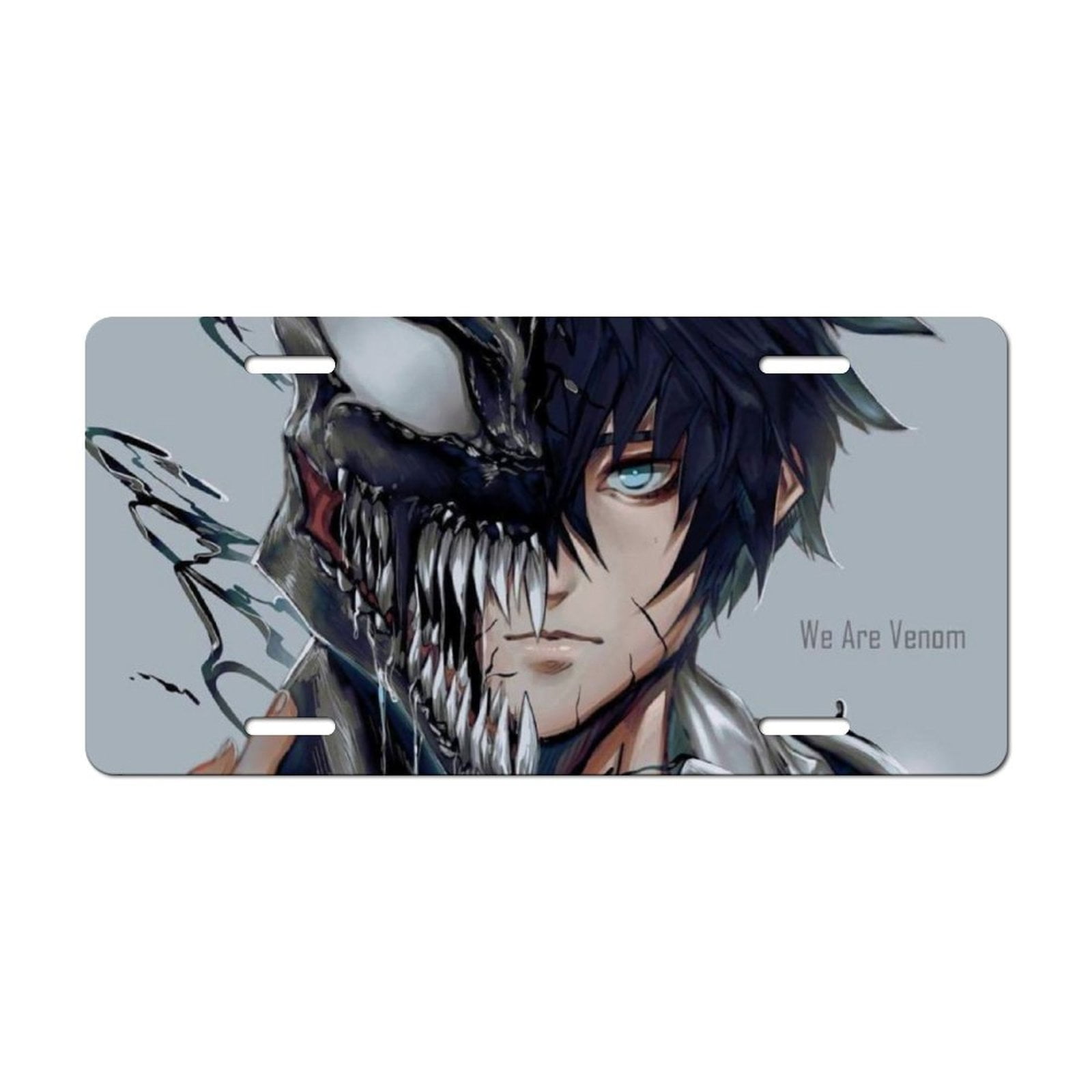 Fun Venom License Plate For Cars 6x12 Inch Rustproof Aluminum Front ...