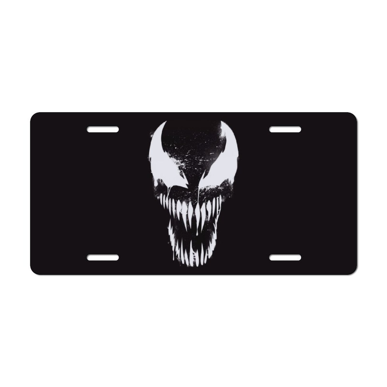 Fun Venom License Plate For Cars 6x12 Inch Rustproof Aluminum Front ...