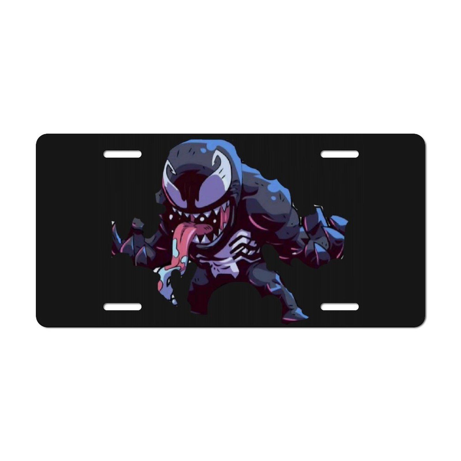 Fun Venom License Plate For Cars 6x12 Inch Rustproof Aluminum Front ...