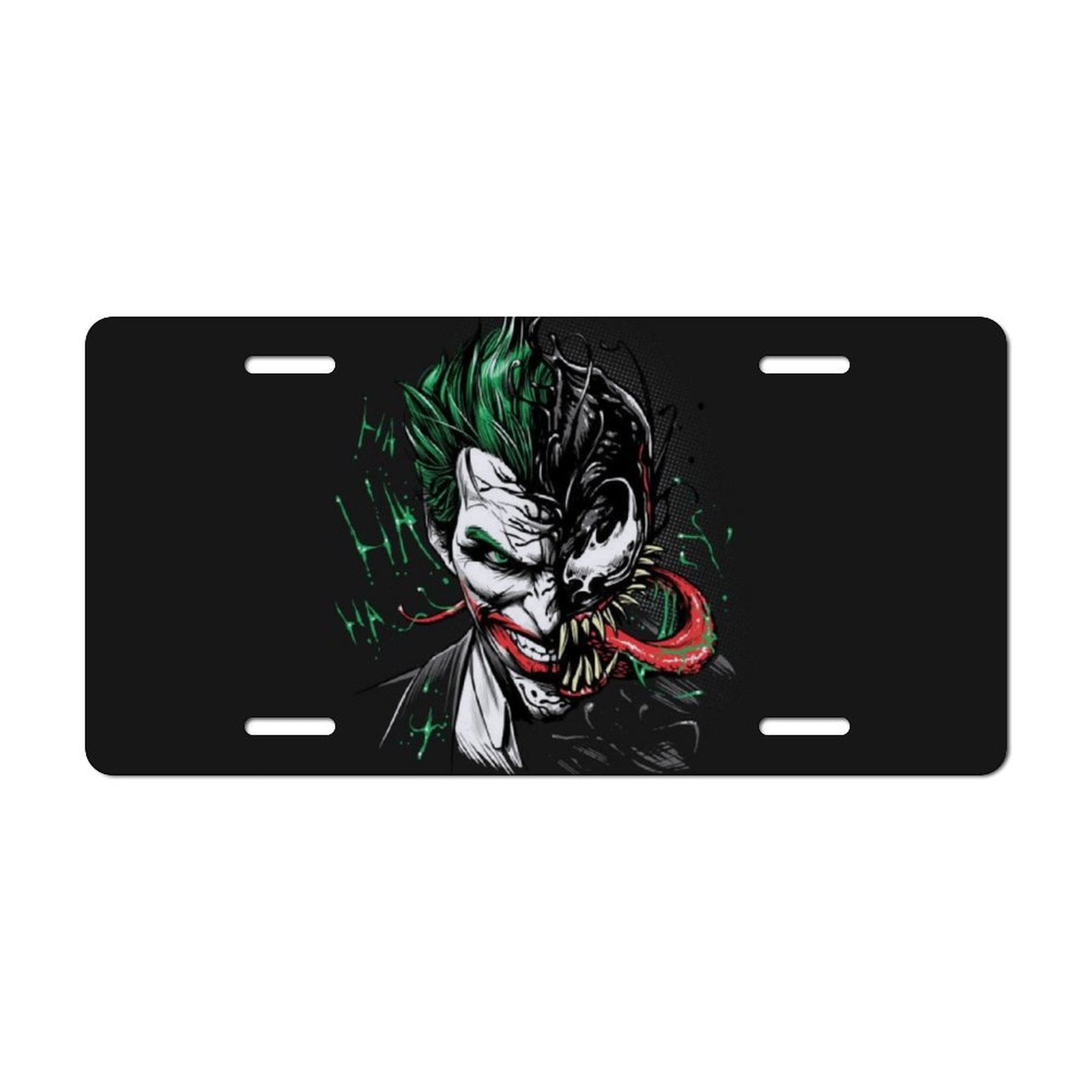 Fun Venom License Plate For Cars 6x12 Inch Rustproof Aluminum Front ...