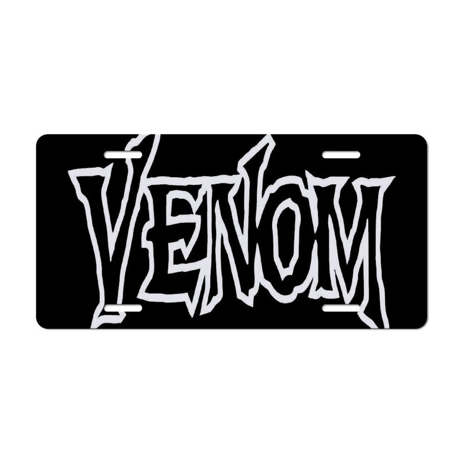 Fun Venom License Plate For Cars 6x12 Inch Rustproof Aluminum Front ...