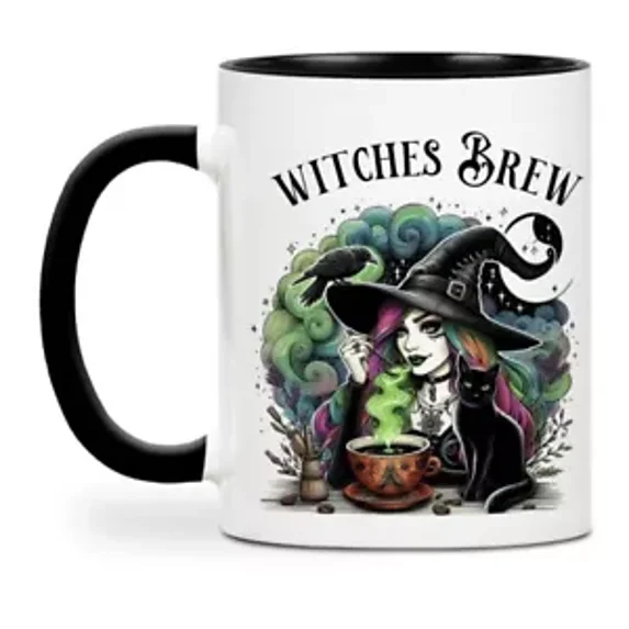 Fun Witches Brew Ceramic Mug Magical Gift For Witchy Women,11oz - Walmart.com