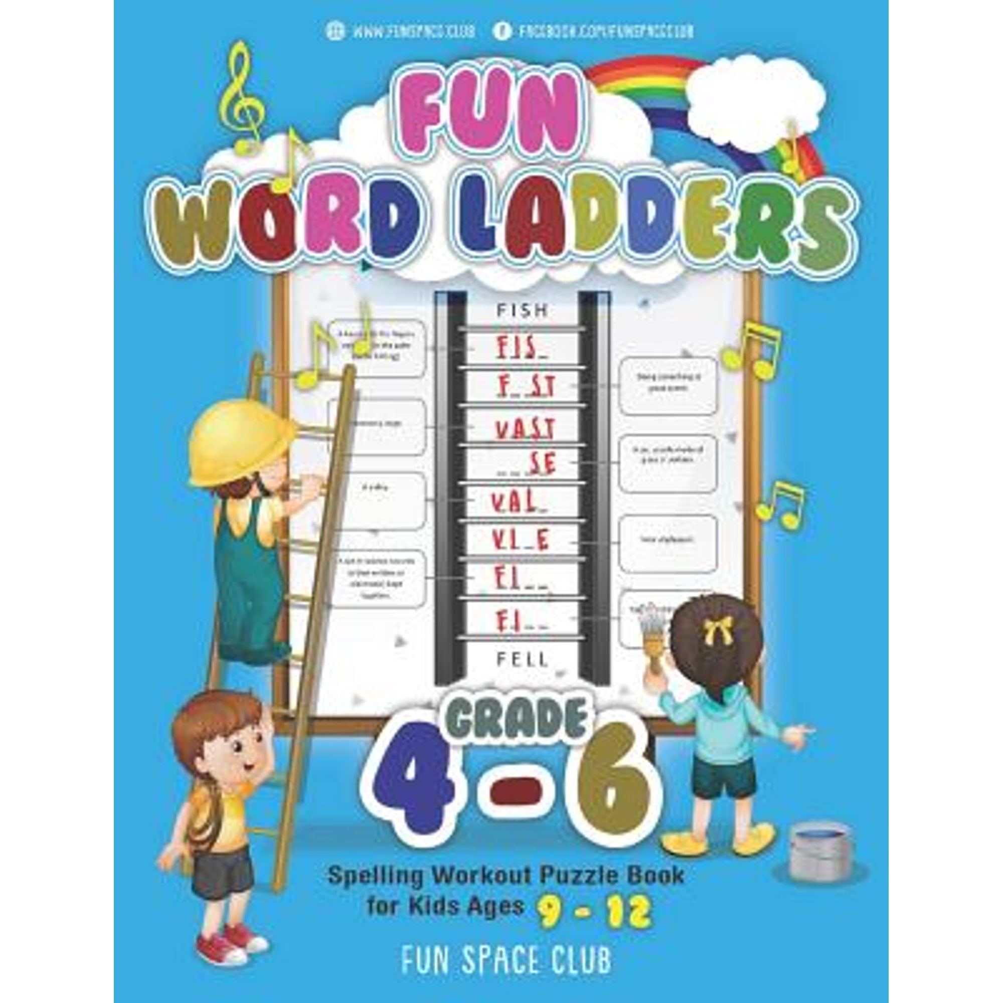 Pre-Owned Fun Word Ladders Grades 4-6: Daily Vocabulary Ladders Grade 4 ...